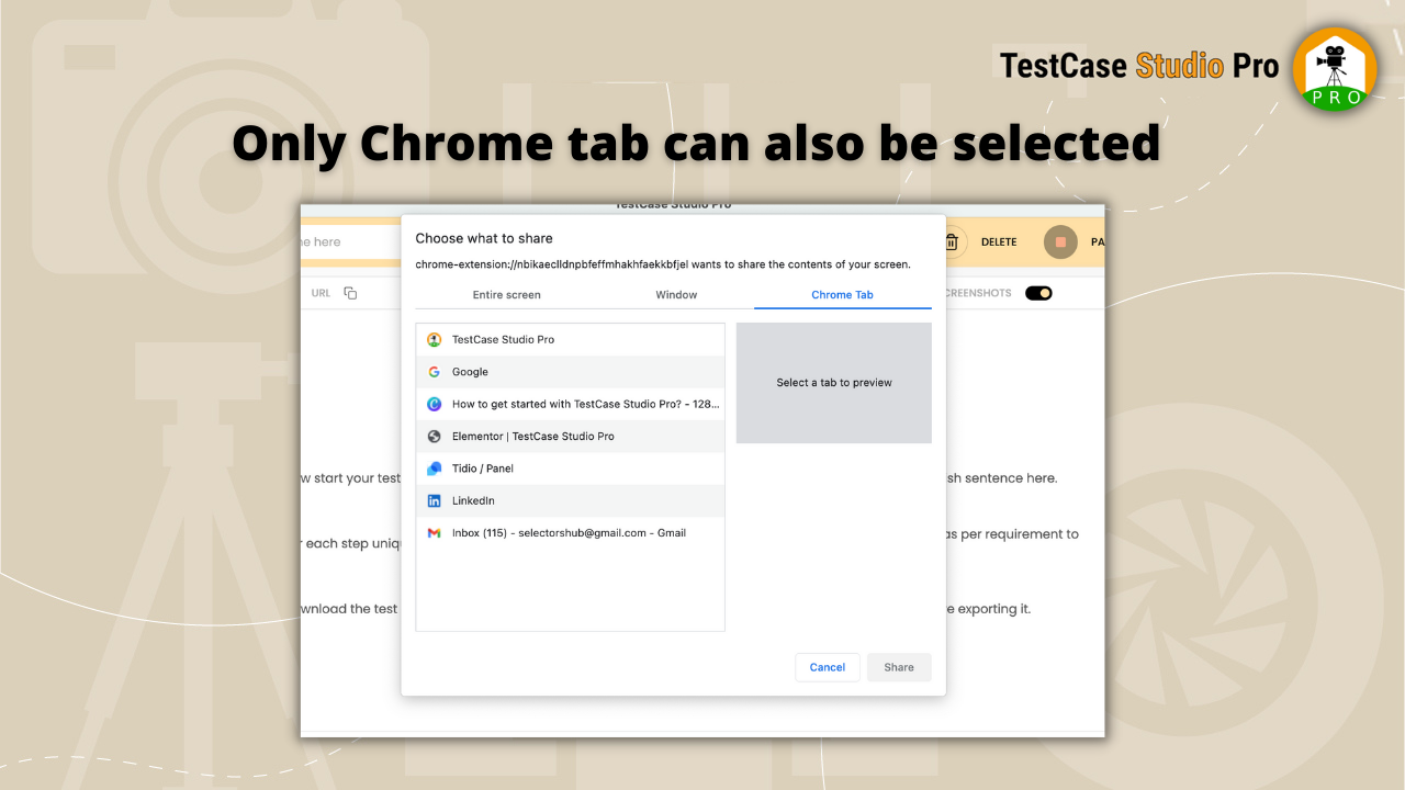 TCS PRO Screen Recording - SelectorsHub
