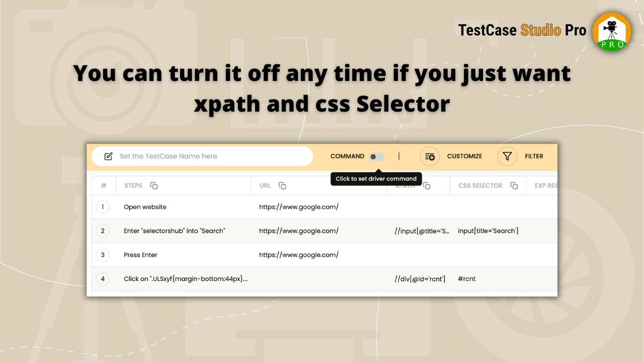TCS PRO Code - SelectorsHub