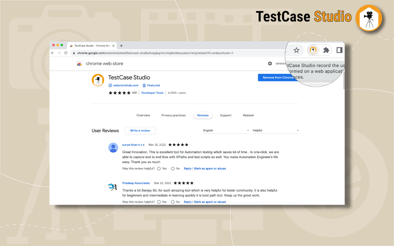 How to use TestCase Studio - SelectorsHub