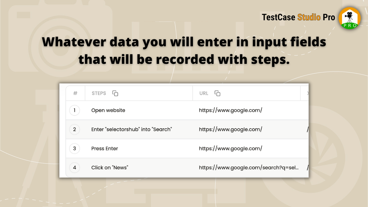 TCS Pro data - SelectorsHub