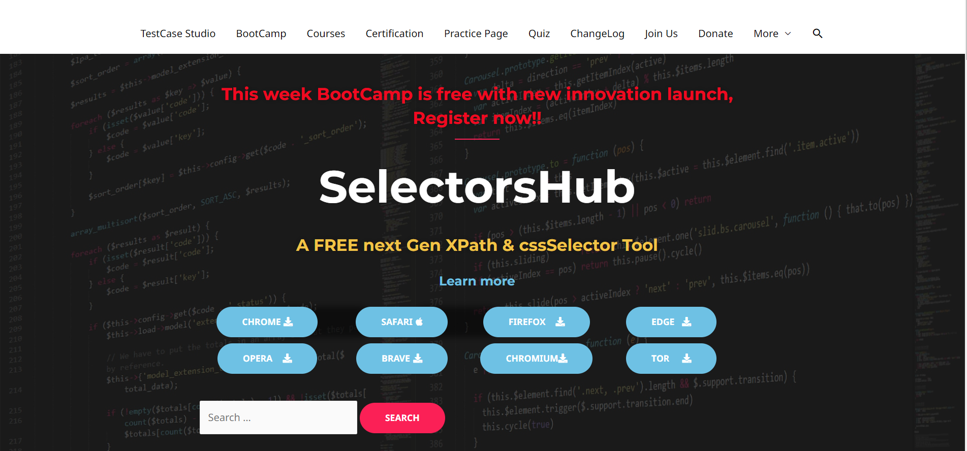 Browser Identification - SelectorsHub