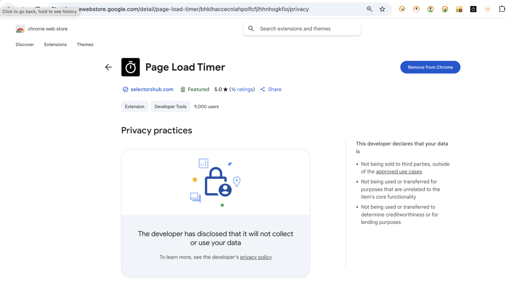 Is Page Load Timer Safe To use? - SelectorsHub