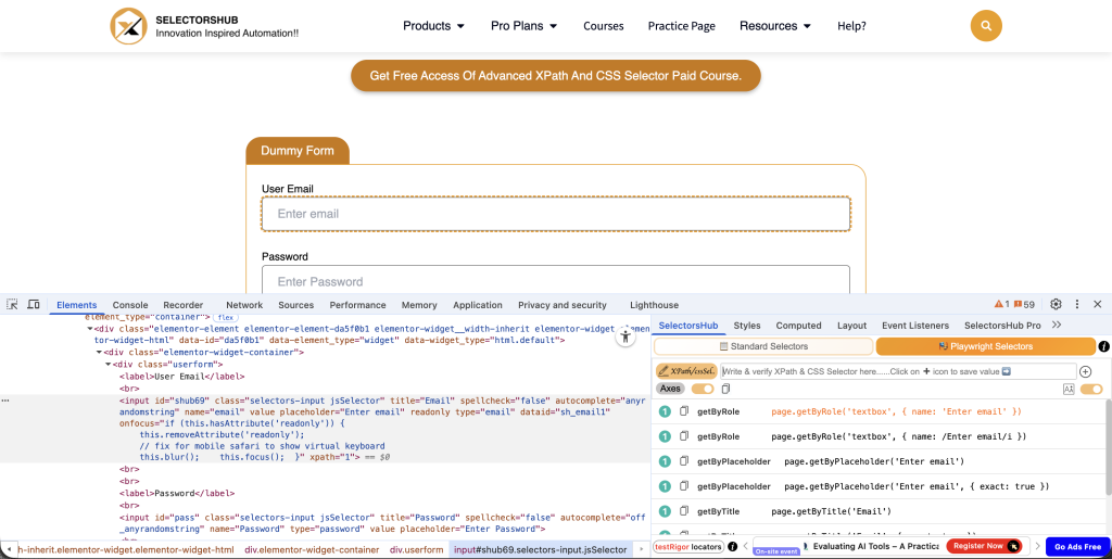 🎭 Playwright Locators Made Easy — Auto-Generate & Verify Playwright ...